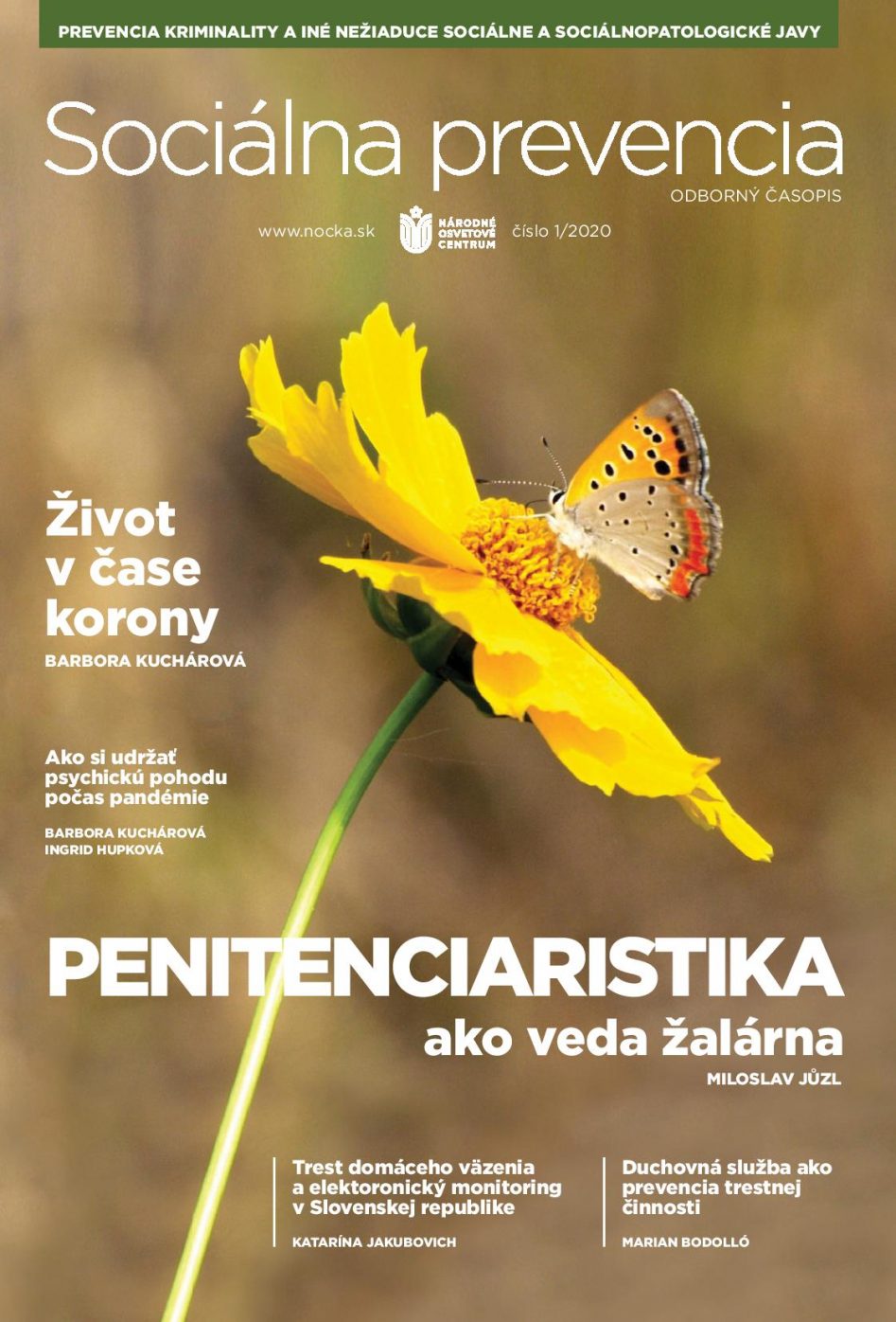 Sociálna prevencia 1/2020 – Národné osvetové centrum